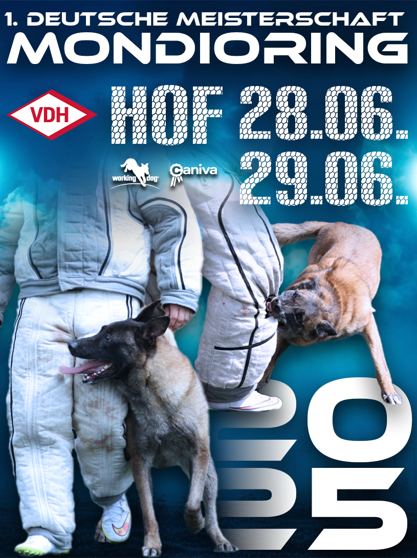 VDH DM / VDH Cup Mondioring 2025 - cat 1 Ergebnisse – working-dog